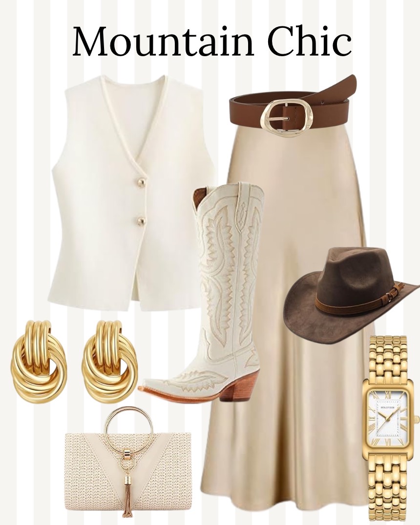 Mountain Chic Outfit Ideas: Western- Inspired Style Meets ...